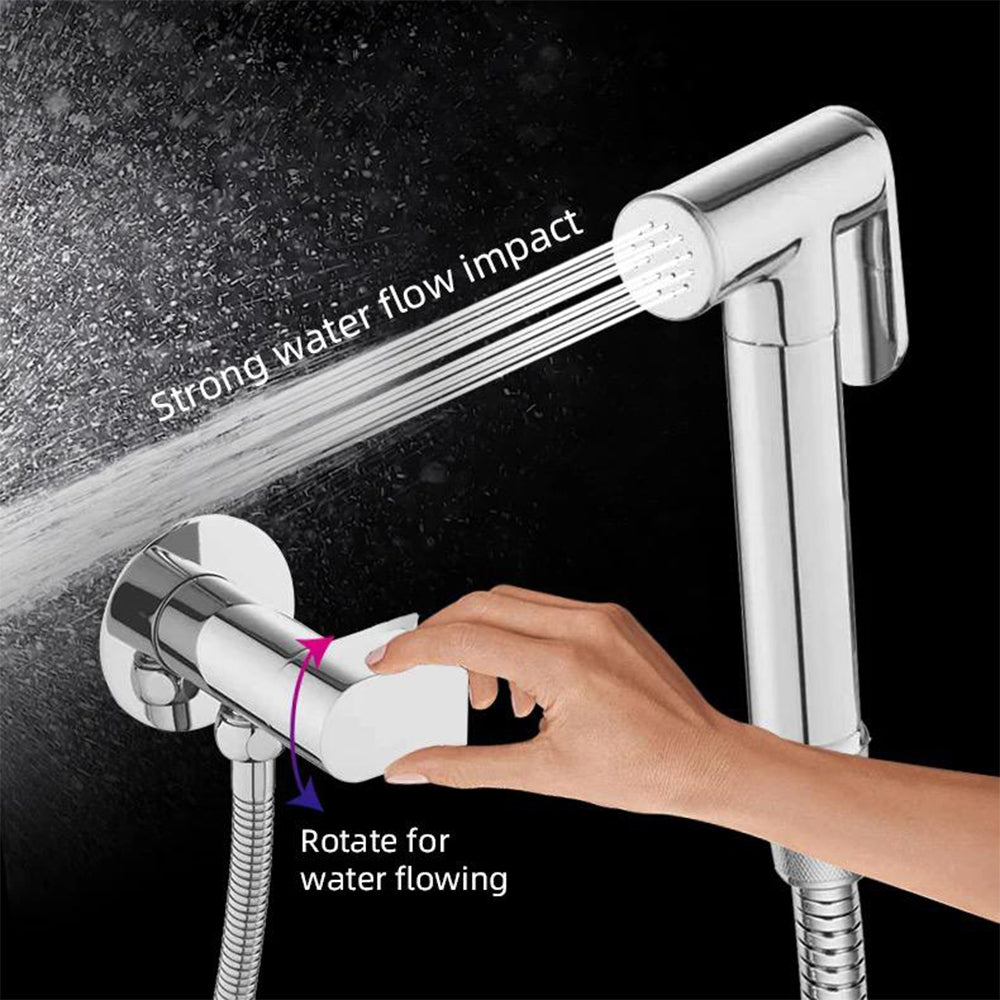 Chrome Douche Set | Douche Spray Kit | Toilet Douche Spray | Tapron UK