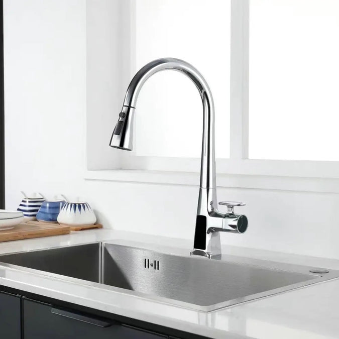Kitchen Spray Tap | Pull Out Kitchen Taps | Flexi Spray | Tapron UK