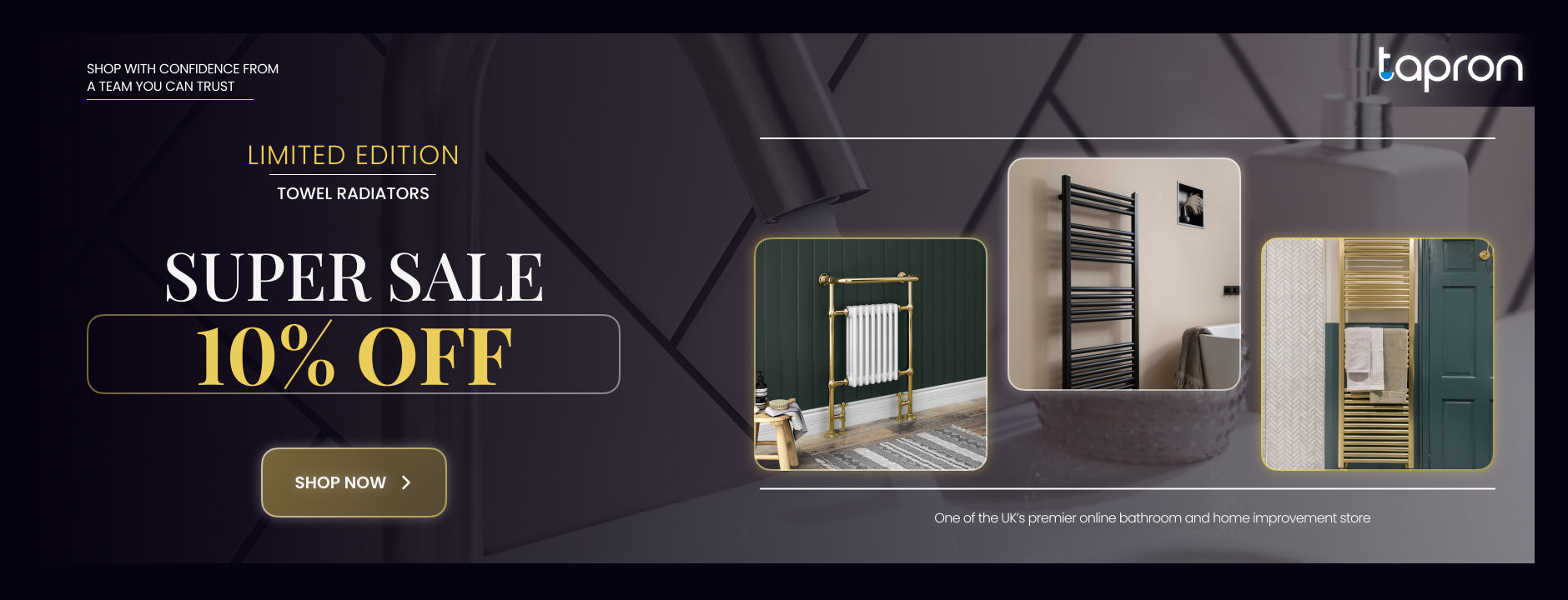 Tapron | Luxury Bathroom & Kitchen Taps | High-Quality Fixtures