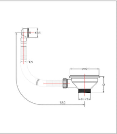 Kitchen Sink Waste & Trap Installation | Tapron UK